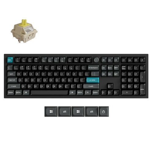 keychron Q6U-M4-US ワイヤレスメカニカルキーボード Q6 Ultra バナナ軸 英語配列 フルキーボード ブラック発売日：2026年5月初旬●Keychron Q6 Ultraは、比類なきパフォーマンスを追求して設計された...