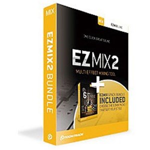 クリプトン・フューチャー TOONTRACK 〔Win・Mac版〕 EZ MIX2 BUNDLE〔導入に最適なミキシングツールセット！〕メーカー名＜トーントラック＞ ミキシング・ツール『EZ MIX 2』と、拡張パックが6個入った『EZMI...