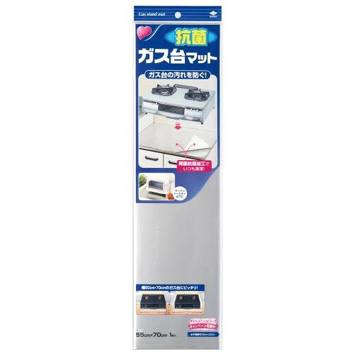 ※画像はイメージです。パッケージデザイン等は予告なしに変更されることがあります。※メーカーの欠品や製造中止により納期遅延、またはお届けできない場合がございます。東洋アルミ ガス台マット抗菌 ●ガス台の汚れを防ぐマット 抗菌タイプ【仕様】サイ...