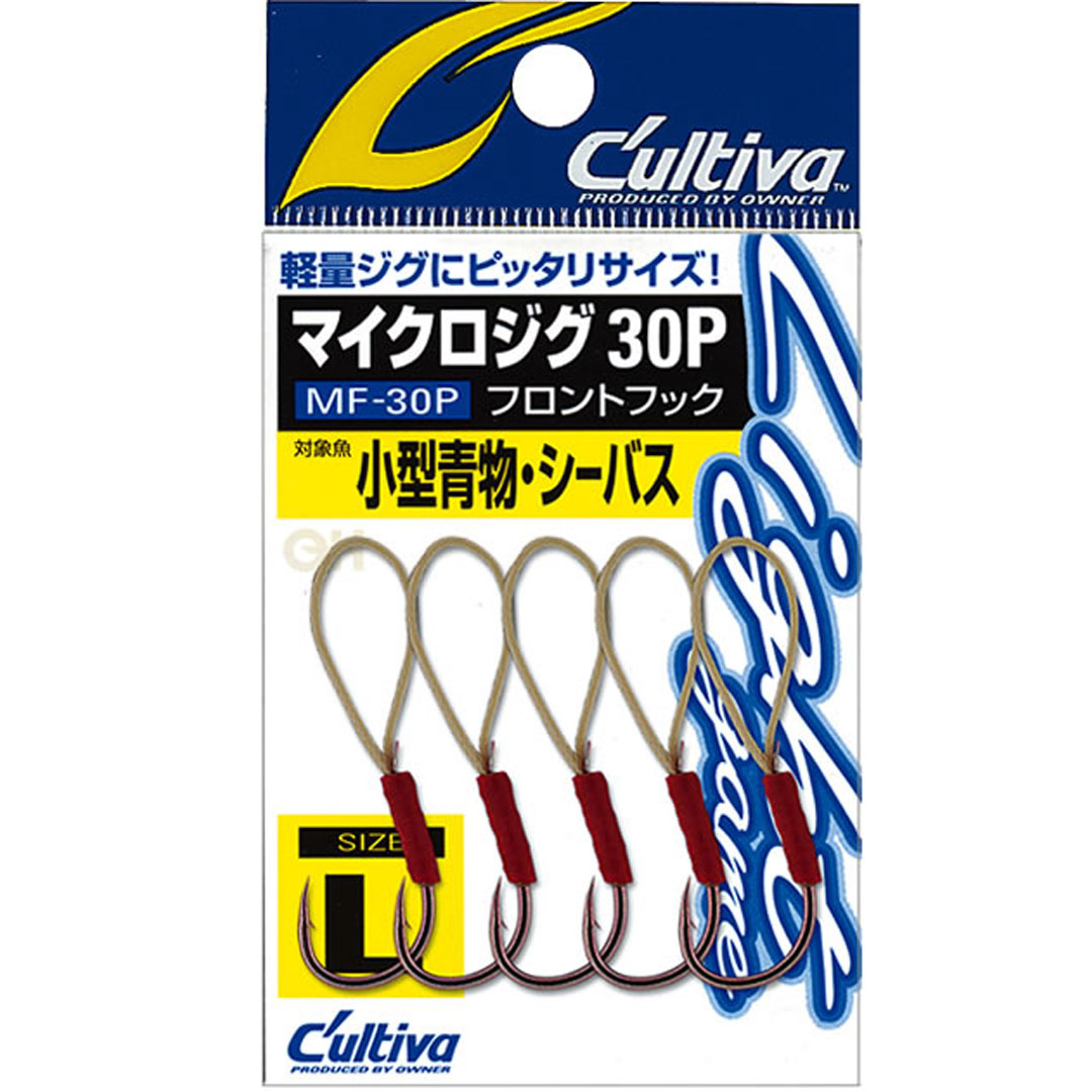 MF-30P　マイクロジグフロント30P　(No.11624) メバルに代表されるマイクロターゲットから、ツバスやハマチ等の小型回遊魚まで対応できるのが、このマイクロジイグフロントです。 SSやSがあるのはそのためです。 自由な感性で使いこ...