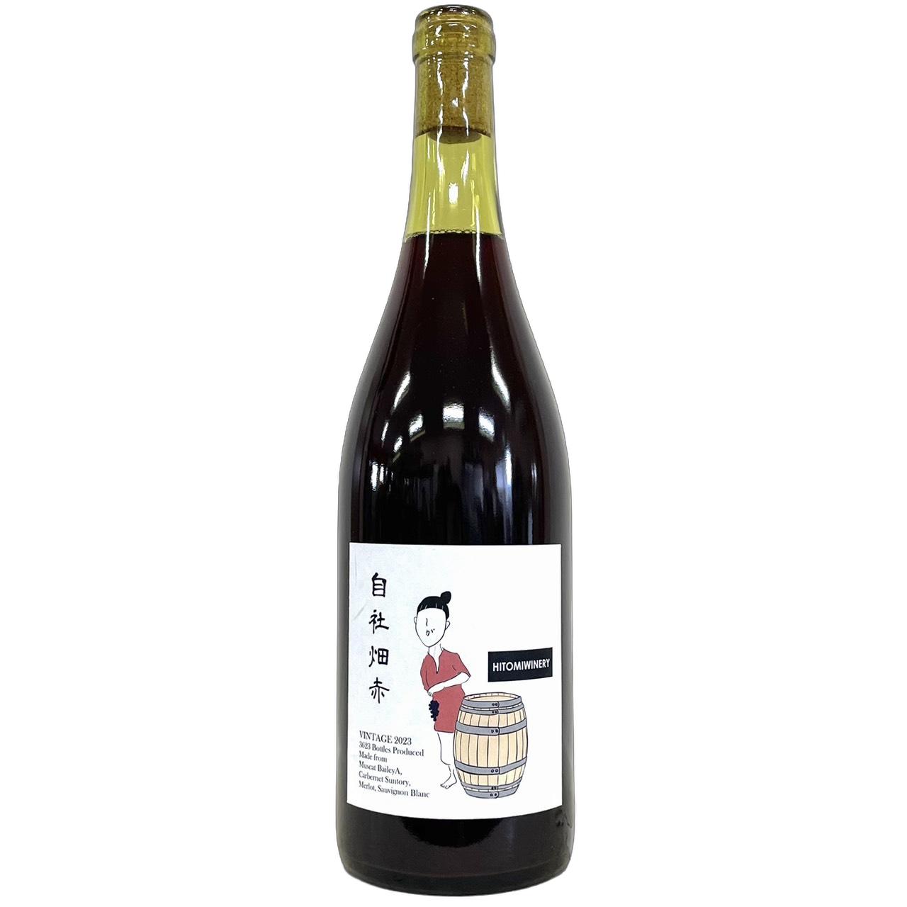 商品管理番号：ax950 株式会社ヒトミワイナリー[滋賀県] ★クリックするとワインの拡大画像をご覧頂けます。 滋賀県産 マスカットベリーA、カベルネサントリー、メルロー、ソーヴィニヨンブラン 滋賀県東近江市にある自社農園で栽培したブドウを...