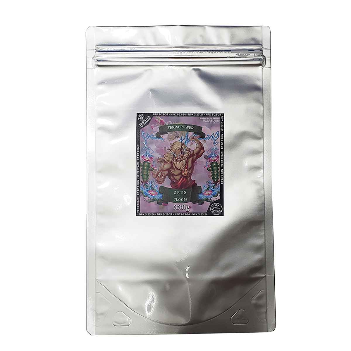 (粉末)ZEUS BLOOM - PH BALANCE (NPK 17-13-29)　日本オリジナル配合ゼウス・ブルームは3パート構成のメイン肥料で、微量栄養素も豊富に入っています。最上級の原料を用いて製造している為、長期に渡って植物の中の...