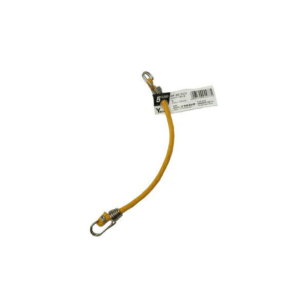 【特長】●両端にひっかけ金具が付いた丸ゴムロープ【用途】●キャリーカートや自転車などの荷物の固定として原産国:インドネシア材質:天然ゴム・ポリエステル色:イエロー先端部分:5mm幅用金具(両先端)