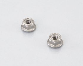 ●3枚羽根のフリクションリングのインサートによりプリベリングトルク発生部を持ち、それによる摩擦抵抗によって戻り止めの要素として、ネジ部のトルクが大きくなるナット。●材質：ステンレス※素材の性質上、焼き付きを起こし易い為、グリスまたは焼き付き...