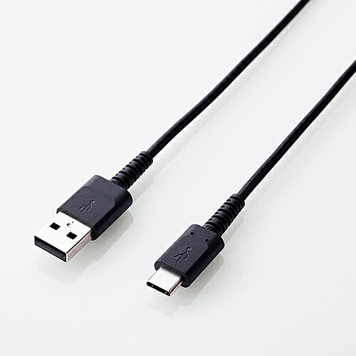 ●断線に強い高耐久モデル。 USB Standard-A端子を搭載したパソコン・充電器と、USB Type-C端子を搭載したスマートフォンなどの接続ができるUSB2.0ケーブル。■コネクタ形状：USB2.0 Standard-Aオス-USB...