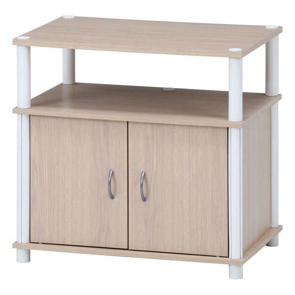 組立品■幅60×奥行39.5×高さ58cm■耐荷重(天板)：15kg■適応TVサイズ：22V型まで■/表面材:プリント紙化粧繊維板 /ポール:プラスチック