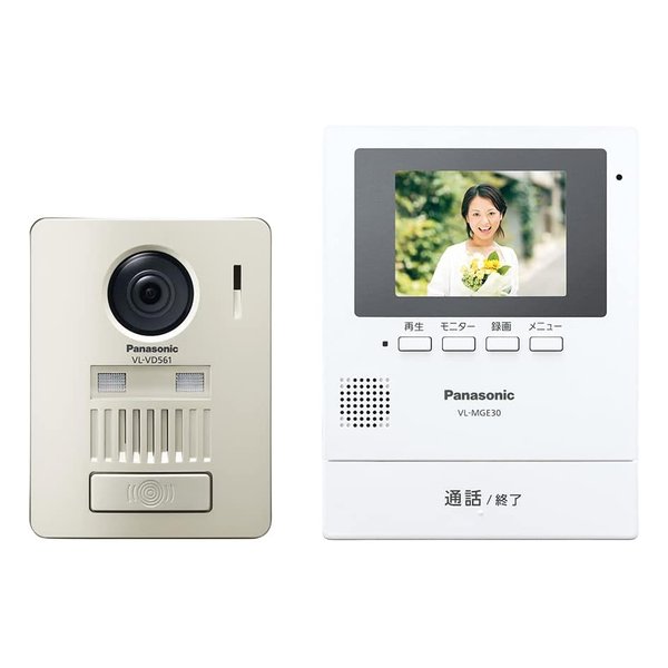 ●配線工事不要でベル・チャイム、音声インターホンからの置き換えに最適お使いの機器がチャイムもしくはインターホン、室内側の電源接続が、電源コード式もしくは乾電池式の場合に、ワイヤレステレビドアホン VL-SGZ30へ取り替えが可能です。●配線...