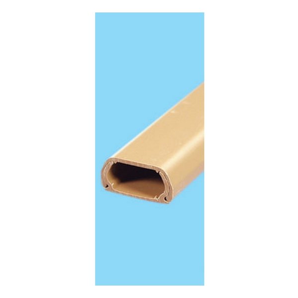 ●3号■材質：ABS樹脂■全長：1m■本体サイズ：1000(H)×26(W)×13(D)mm■重量：160g■適合ケーブル ・UTP0.5×12P×2条 ・VVF1.6×3心×1条 ・VVF2.0×2心×1条■カラー：ブラウン■テープ付