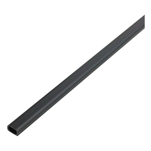●1号■材質：ABS樹脂■全長：1m■本体サイズ：1000(H)×16(W)×11(D)mm■重量：103g■適合ケーブル ・UTP0.5×4P ・VVF1.6×2心×1条■カラー：ブラック■テープ付