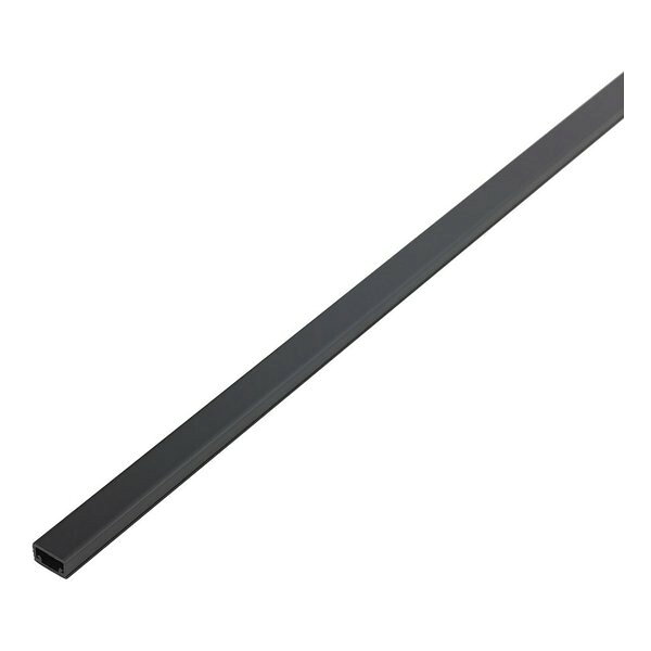 ●ミニ■材質：ABS樹脂■全長：1m■本体サイズ：1000(H)×12(W)×8(D)mm■重量：61g■適合ケーブル ・UTP0.5×2P ・警報装置線 ・火災報知器線■カラー：ブラック■テープ付