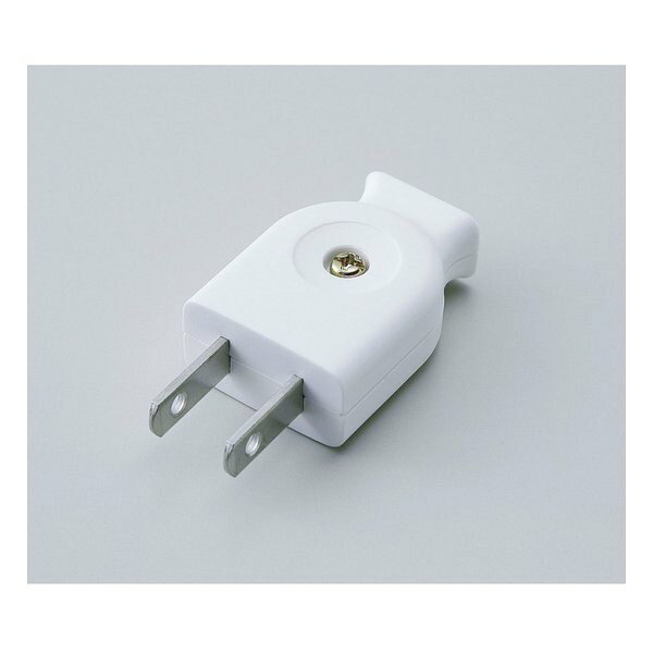 ●取り換え部品■平形コード用■定格：125V 15A■カラー：ホワイト■適合電線 ・VFF 0.75mm^2(700W) ・VFF 1.25mm^2(1200W) ・VFF 2.00mm^2(1500W)