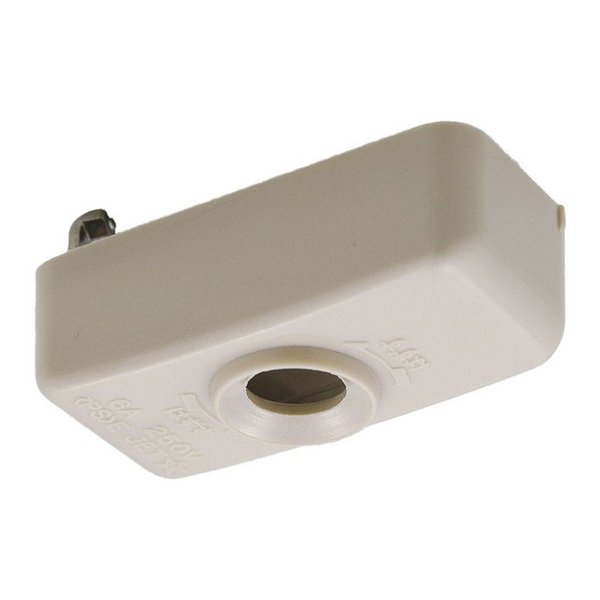●角型引掛シーリングキャップ■定格：250V 6A■丸打コード0.75mm^2