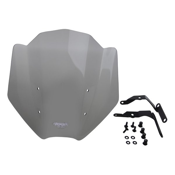 「スクリーン スポーツ」は、車両のスポーティなイメージを崩さない小型のスクリーンです。優れた防風効果はミドルツーリングやロングツーリングに最適です。厚み：3mmタイプ：スクリーン スポーツカラー：スモークサイズ：幅310mmx長さ300mm...