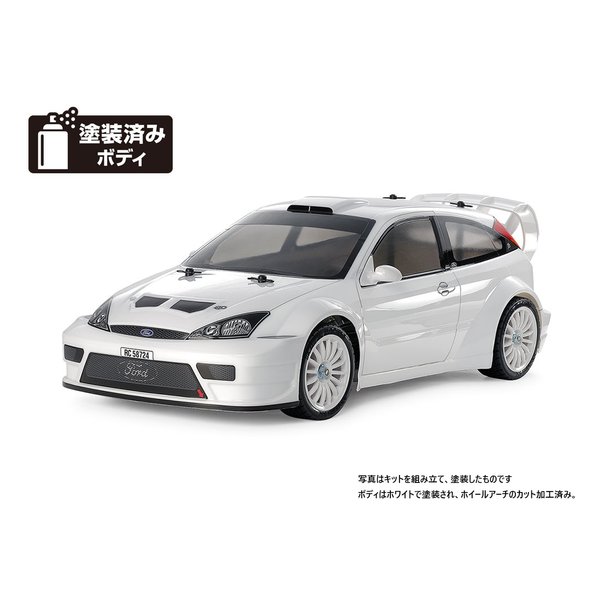 ●1998年に登場したフォードの小型乗用車、フォーカスの高性能なラリー用ベースモデル「RS」を様々にカスタマイズした仕様を再現した電動ラジオコントロールカーの組み立てキットです。大型エアロバンパーやエアアウトレットを配したボンネット、前後の...