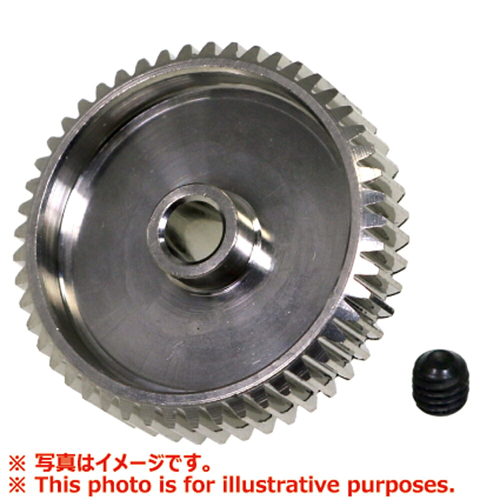 ☆超高精度削り出し軽量ジュラ製ピニオンギヤです。特殊硬質メッキ加工が施してありHV620表面硬度を実現！・ピッチ数・ギヤ歯数の打刻印あり・セットスクリュー穴2ケ(もしもネジ穴がなめてもOK)・セットスクリュー1ヶ付