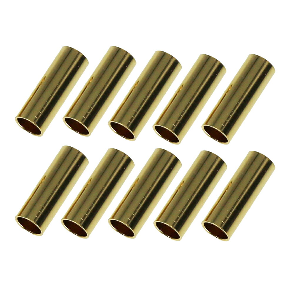 4mmタイプ24Kメッキ済み。 (メス2pcs)