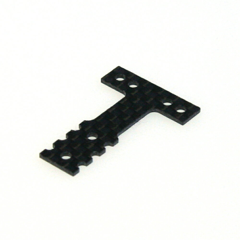 グラファイト製のサスプレートです。交換するだけで、ロール量を簡単に調整できます。