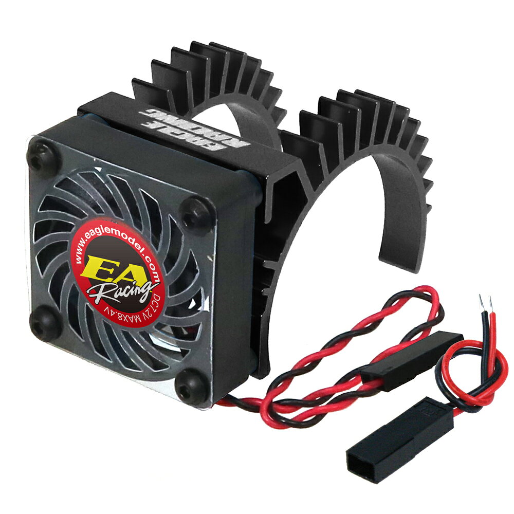 30X30mmサイズ7.2V~8.4V対応の高出力クーリングファン付、重量:わずか約16g クリップタイプなので540サイズモーターへ簡単に装着が可能です。ダイレクトに送風出来るため冷却効率をさらに向上させます。　