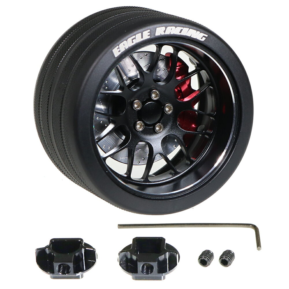 本品はスケール感あふれるメタルグリップタイプの送信機用ステアリングホイルです。実車ホイルさながらの精密なディティールにより、ドライビングシーンをより一層引き立てます。2種類の新型ステアリングホイルアダプターは、アソビ調整用セットスクリューが...