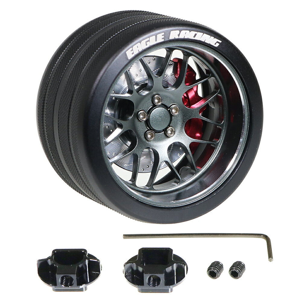 本品はスケール感あふれるメタルグリップタイプの送信機用ステアリングホイルです。実車ホイルさながらの精密なディティールにより、ドライビングシーンをより一層引き立てます。2種類の新型ステアリングホイルアダプターは、アソビ調整用セットスクリューが...