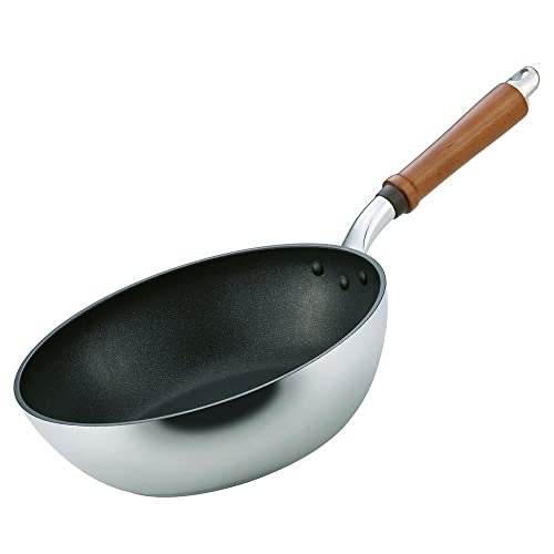 深型フライパン 26cmナチュラル/深型フライパン 26 cm/A-0248・Color:ナチュラルSize:深型フライパン 26 cm・パッケージ個数:1・常温・素材: アルミニウム合金(マグネシウム合金)・スタイル: 12)深型フライパ...