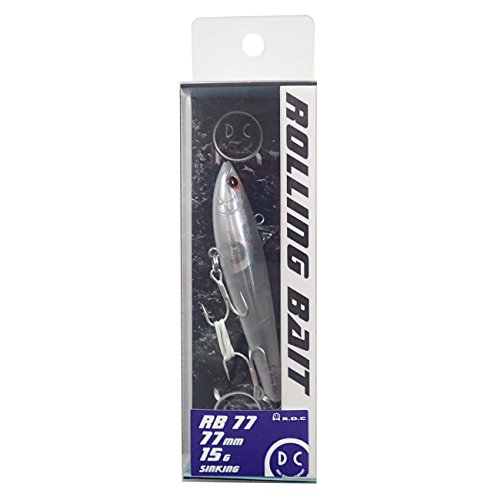 77mm/15gPHGクリア/77mm/RB77-04・Color:PHGクリアStyle:77mm/15g・パッケージ個数:1・TYPE：シンキング・77mm・15gジグ並の飛距離で、ローリングアクション! ミノーと変わりないローリングア...