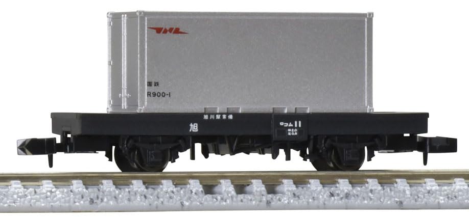 ジャパニーズマルチカラー/N/8765・2軸貨車で貨物列車を楽しもう!コム1形が装い新たに新登場。・冷蔵コンテナは国鉄R900形をイメージした銀色で再現。車番印刷済み「コム11」。・常備駅は「旭川駅常備」を印刷済み。冷蔵コンテナは国鉄R90...