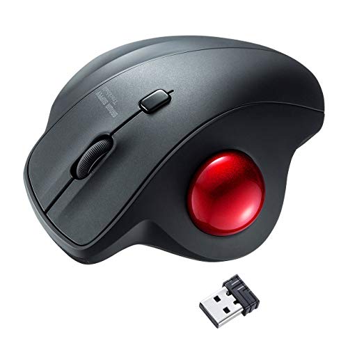 ワイヤレスブラック/3ボタン/MA-WTB129BK・Size:3ボタンStyle:ワイヤレス・パッケージ個数:1・指でボールを転がしてカーソルを操作する、トラックボールです。・力まずリラックスした状態で使用できる、親指操作タイプです。・手...