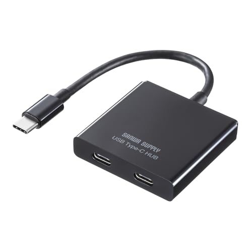 USB Cポート×3ポートブラック/-/USB-3TCP12BK・Style:USB Cポート×3ポート・パッケージ個数:1・Type-Cコネクタ搭載で、Type-Cポートを搭載したパソコンなどで使用できます。・USB 5Gbps（USB ...