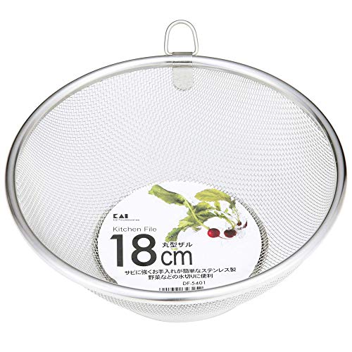 丸型シルバー/18cm/DF-5401・Size:18cmPatternName:ザル・パッケージ個数:1・サイズ:193×190×77mm・本体重量:84g・素材・材質:ステンレススチール・原産国:中国商品紹介 ●錆びにくく衛生的なステン...