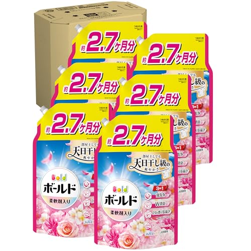 -/詰め替え 1950g×6袋/-・PatternName:プレミアムブロッサムの香りSize:詰め替え 1950g×6袋・パッケージ個数:1・新しい洗濯洗剤のボールドジェルは部屋干しでも天日干し級の爽やかさ・3IN1で強洗浄+W消臭+24...