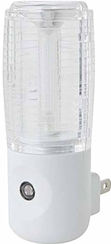 ホワイト/W43×H100×D43mm/NL30WH・Size:W43×H100×D43mm・パッケージ個数:1・原産国:中国・点灯方法:明暗センサー・光源:高輝度白色led×1灯・使用電源:コンセント・カラー:ホワイト商品紹介 ●周囲が暗...