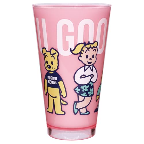 レトロPINK/サイズ：約φ9.5 H16/OGB-1202・パッケージ個数:1・容量：約620ml・LOSAMU GOODSのアクリルタンブラー