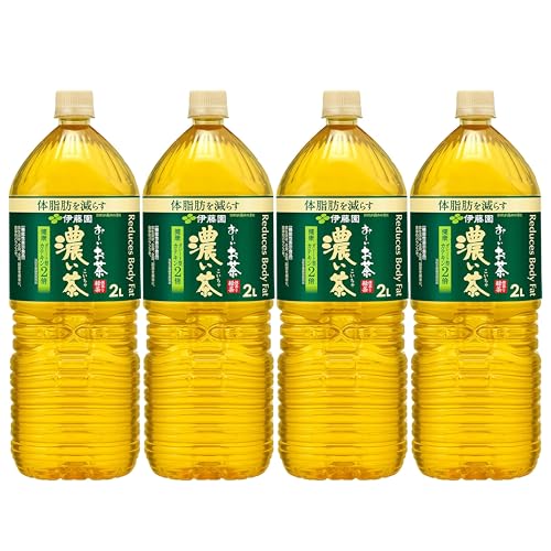 -/2リットル (x 4)/-・パッケージ個数:4・5年連続 売上本数No.1 機能性表示食品飲料（インテージSRI+ 2024年）・緑茶のガレート型カテキンが「BMIが高めの方の体脂肪を減らす」。機能性表示食品の緑茶飲料・1日1200ml...