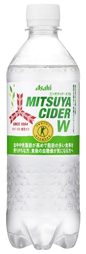 パッケージ個数:48・三ツ矢ブランド唯一無二の特保サイダー・食事の脂肪と糖に働くWトクホ 特定保健用食品・［内容量］485ml・［原材料］食物繊維（難消化性デキストリン）（アメリカ製造又は韓国製造）／炭酸、香料、酸味料、甘味料（アセスルファ...