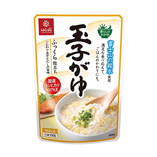 -/250グラム (x 8)/4902571289081・FlavorName:玉子がゆPatternName:250g×8袋・パッケージ個数:1・原材料:鶏卵(国産)、うるち米(国産)、かつお節エキス、しょうゆ(小麦・大豆を含む)、食塩、...