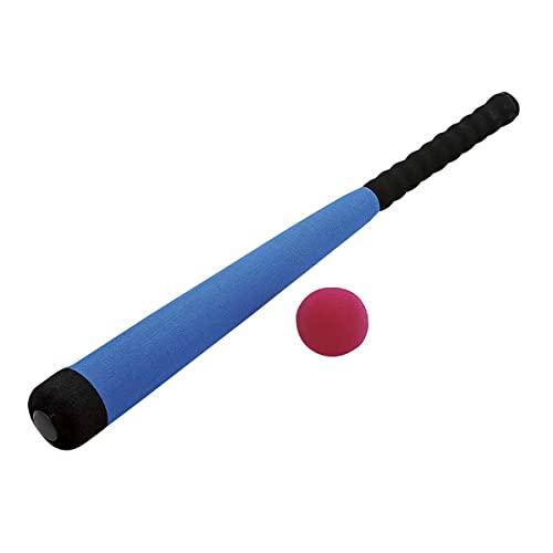 ブルー/バット：外径68×全長610mm、ボール：直径70mm/ME-2115・パッケージ個数:1・原産国:中国・製品サイズ:(約)バット/外径68×全長610mm、ボール/外径70mm・製品重量:(約)バット/200g、ボール/15g・材...