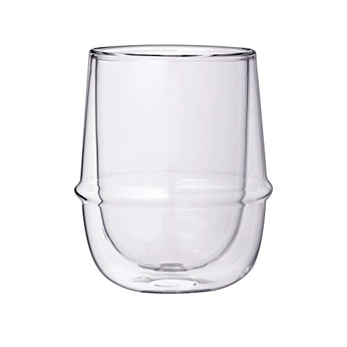 コーヒーカップブルー/04) 250ml(コーヒーカップ)/23107・Size:04) 250ml(コーヒーカップ)PatternName:01) 単品・パッケージ個数:1・浮遊感を愉しめるダブルウォール構造・二重の耐熱ガラス・土星の輪を...