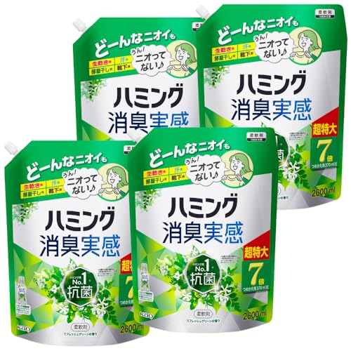-/大容量2600g×4個/-・パッケージ個数:1・【高さ×幅×奥行き】351.0×356.0×217.0[ミリメートル]・10.4[Litter]・成分：界面活性剤（エステル型ジアルキルアンモニウム塩)、安定化剤、香料商品紹介 つめこみ洗...