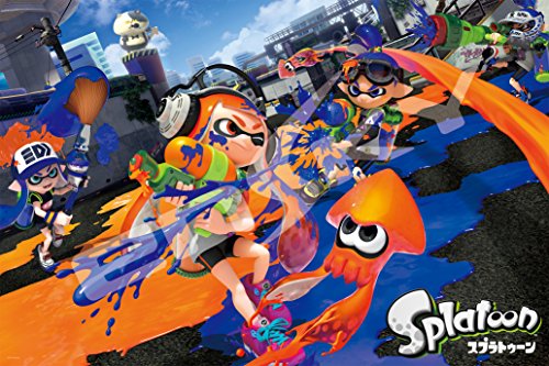 1000ピーススプラトゥーン/50x75cm/1000-558・パッケージ個数:1・(C)2015 Nintendo・本体サイズ :50x75cm・対象性別: unisex・対象年齢: キッド商品紹介 ぬって、ぬられて、ナワバリバトル! 超...