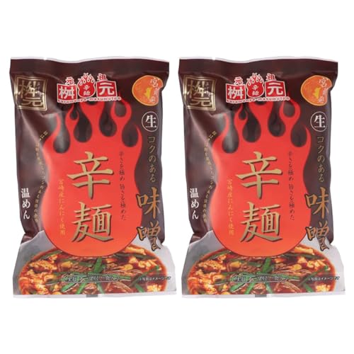 -/152グラム x 2袋/-・辛さを極め、旨さを極めた辛麺味噌味です！・原材料:【めん】小麦粉(国内製造)、でん粉、食塩、そば粉/加工でん粉、酒精、かんすい、(一部に小麦・そばを含む) 【スープ】味噌(国内製造)、砂糖、食塩、調整ラード、...