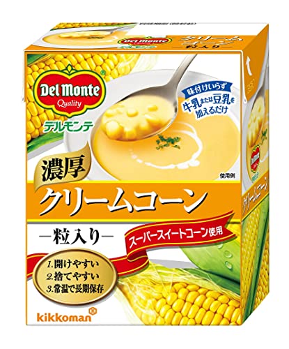 -/-/4974062015134・原材料：スイートコーン（タイ）（遺伝子組換えでない）、砂糖、チキンコンソメ（小麦・大豆を含む）、食塩／増粘剤（加工でん粉）、調味料（核酸）、ウコン色素・商品サイズ：(高さx奥行x幅):10.8cm×25....