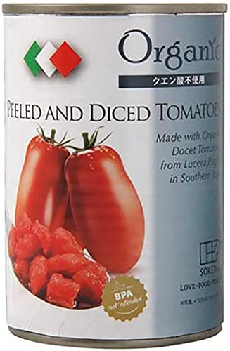 原材料:有機トマト、有機トマトジュース・内容量:400g×24・商品サイズ(高さx奥行x幅):11.3cm×45.6cm×30.5cm商品紹介 イタリア南部のプーリア州・ルチェーラにある限定農場で栽培された有機トマトだけを使用。 クエン酸不...