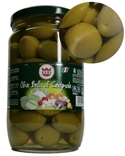 -/Pack of 1/-・Size:Pack of 1・パッケージ個数:1・内容量:450g・原材料:グリーンオリーブ、水、塩(2)イタリア・商品サイズ(高さ×奥行×幅):150mm×85mm×85mm商品紹介 プーリア州特有のベッラ・デ...