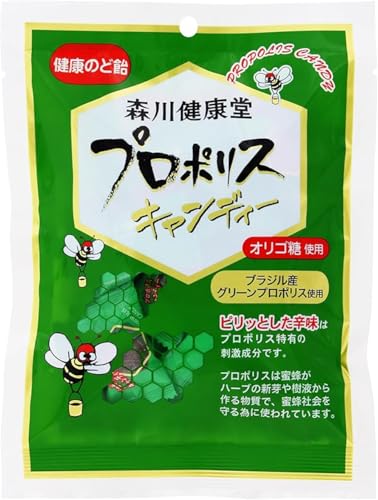 -/10個/-・Size:10個・原産国 : 日本・原材料 : 三温糖、水飴、オリゴ糖、プロポリス、乾燥ビール酵母、ハチミツ、レシチン(大豆由来)・栄養成分 : 栄養成分表示(100g当り エネルギー392kcal、たんぱく質0.2g、脂質...