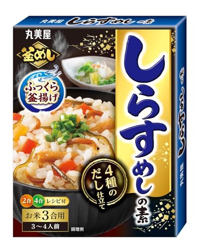 原材料：野菜（にんじん（国産）、筍）、砂糖、しらす、食塩、発酵調味料、エキス（魚介、ちりめん）、醤油、昆布、でん粉、油揚げ、いわし粉、生姜ペースト、デキストリン、とびうお（あご）粉、あじ粉／調味料（アミノ酸等）、（一部に小麦・大豆を含む）・...