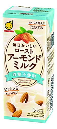 -/200ミリリットル (x 24)/-・パッケージ個数:1・アーモンドペースト(国内製造)、食物繊維(ポリデキストロース)、食塩、植物油脂/香料、pH調整剤、安定剤(ジェラン)、ビタミンE・商品サイズ(高さx奥行x幅):12cm×15.5...