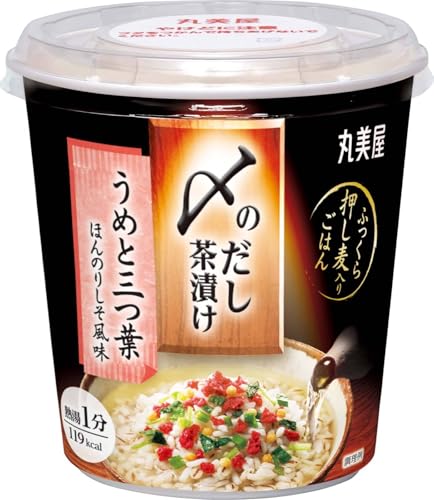 -/66.7g×6個/-・FlavorName:うめと三つ葉Size:66.7g×6個・原材料：［ごはん］うるち米（国産）、大麦、なたね油／トレハロース、乳化剤、（一部に大豆を含む）｜ ［具入りスープ］食塩、砂糖、梅肉、あられ、鰹節粉、ねぎ...