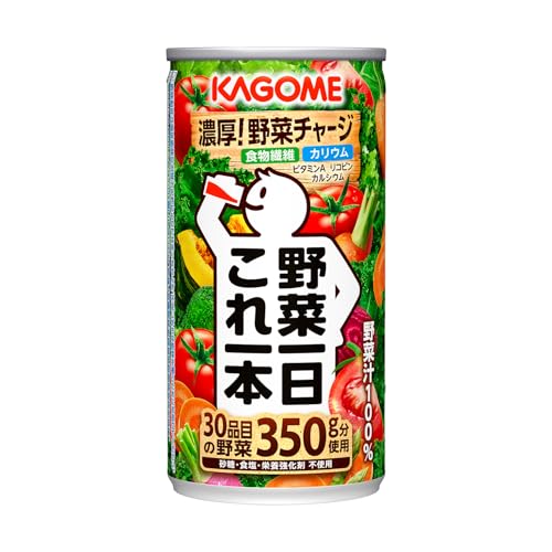 -/3)190g×30本/-・パッケージ個数:1・内容量:190g×30本・商品サイズ(高さ×奥行×幅):110mm×268mm×325mm・カロリー:65Kcal/(1本/190g当たり)・栄養のバランスに配慮して30品目の野菜350g分...