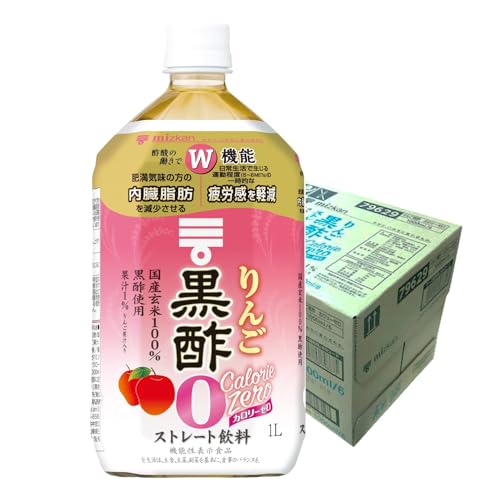 -/1.0リットル (x 6)/-・FlavorName:りんご黒酢カロリーゼロPatternName:1L×6本・パッケージ個数:1・原材料:米黒酢(国内製造)、りんご果汁、黒糖入り砂糖液/酸味料、香料、ビタミンC、甘味料(スクラロース)...
